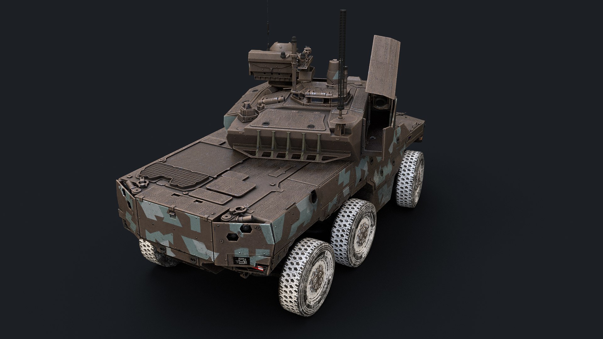 3D Model EBRC Jaguar - TurboSquid 2359269