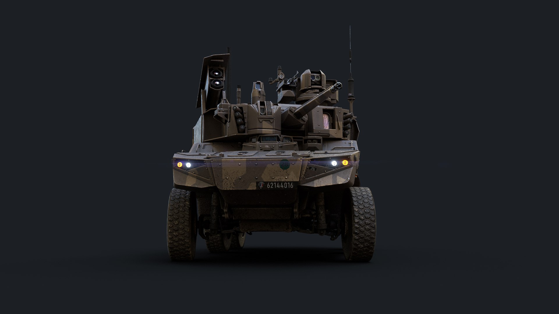 3D Model EBRC Jaguar - TurboSquid 2359269