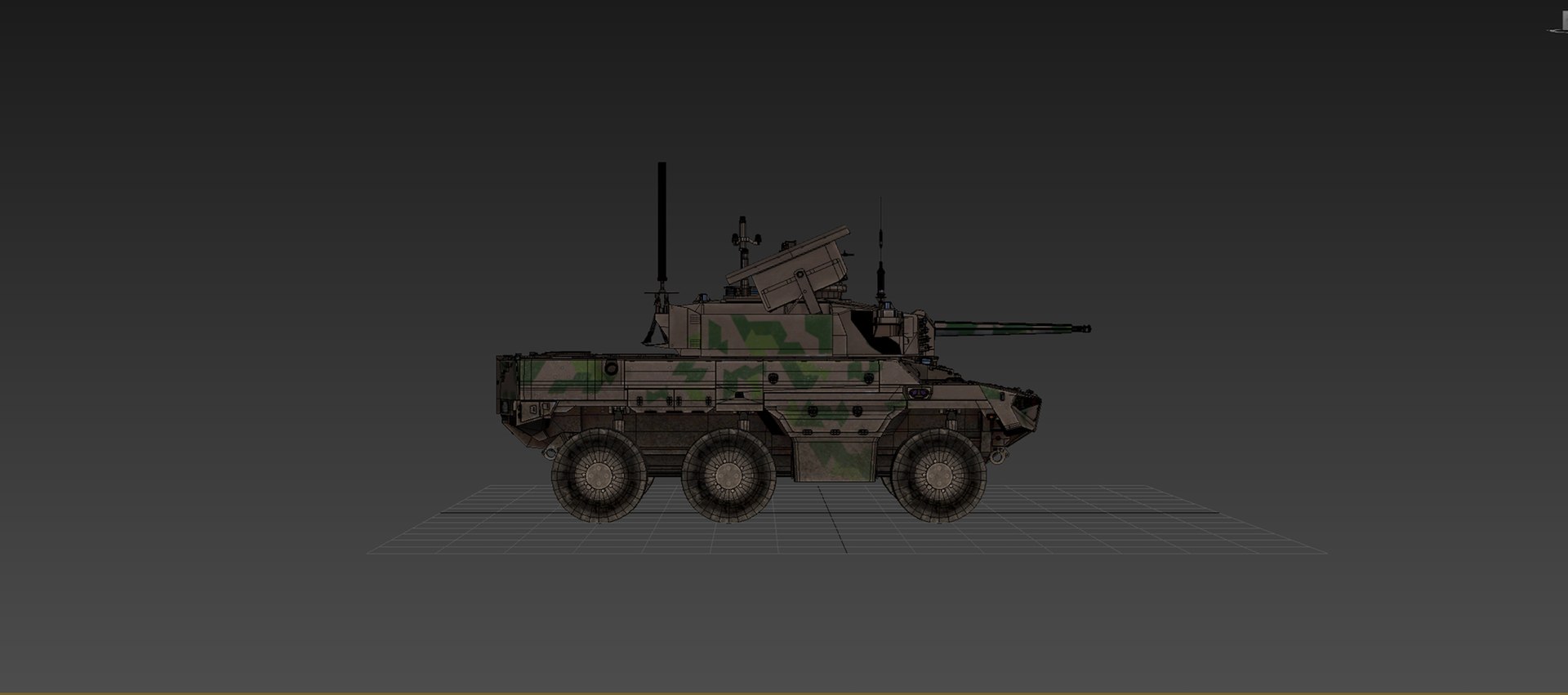 3D Model EBRC Jaguar - TurboSquid 2359269