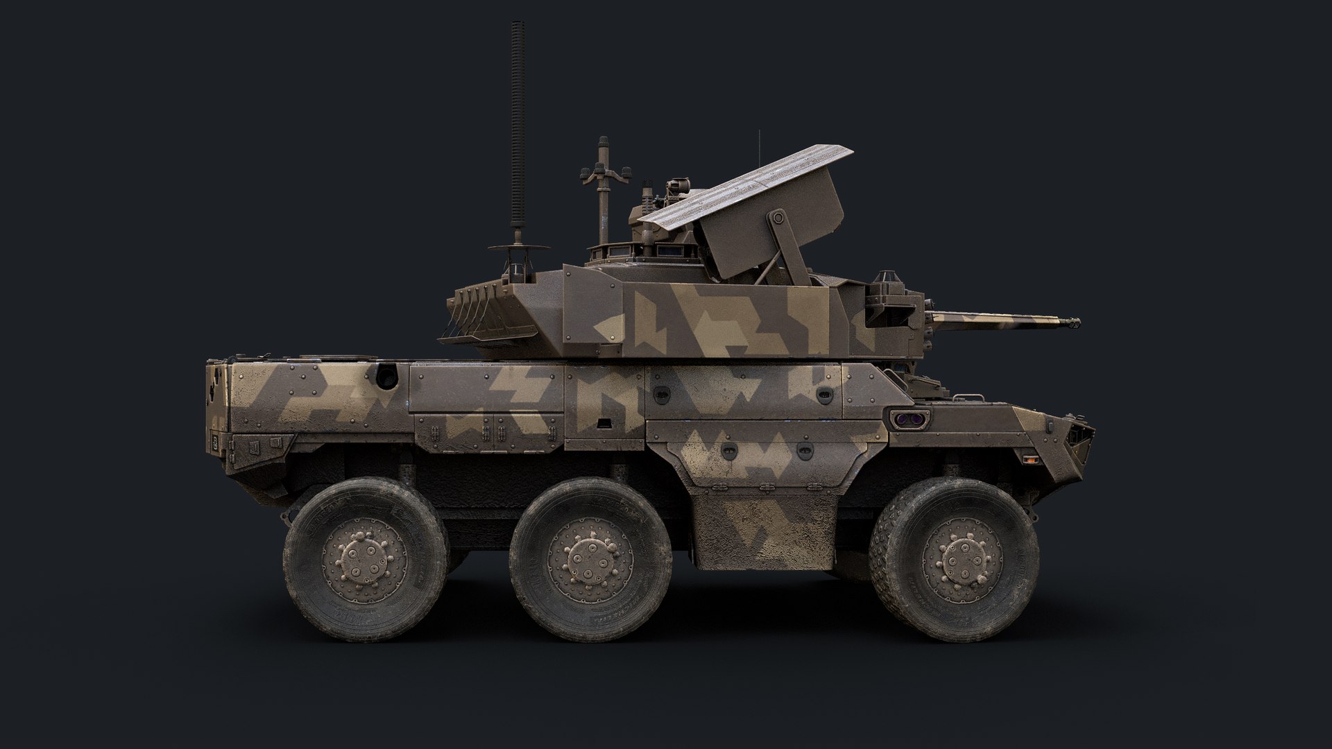 3D Model EBRC Jaguar - TurboSquid 2359269