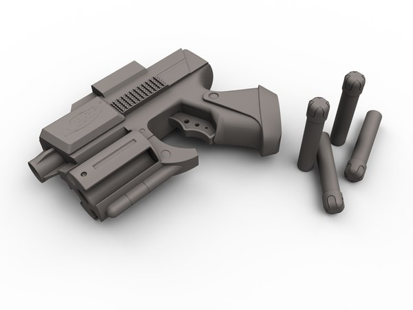 lite edition nerf dart 3d obj