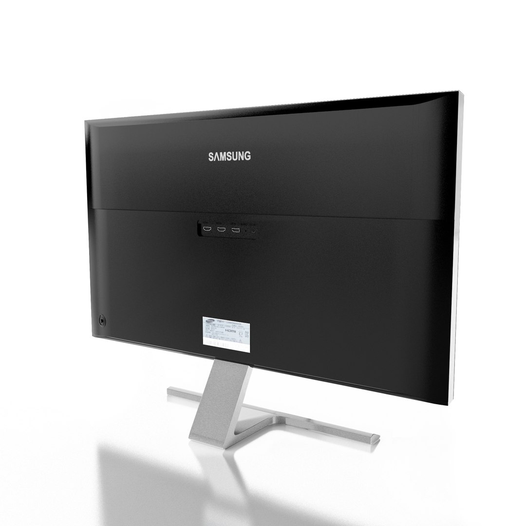 3d Model Monitor Samsung U28d590d