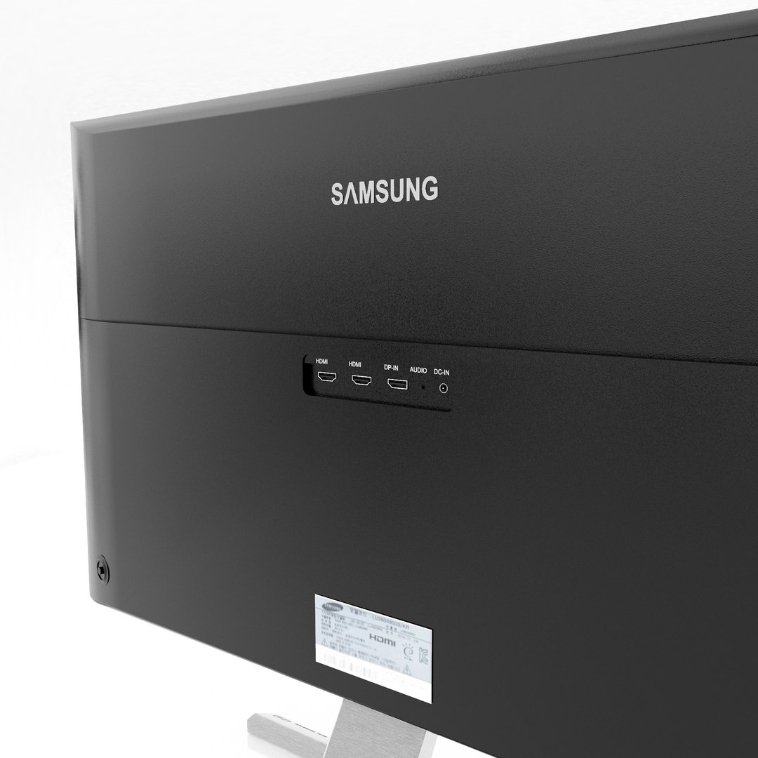 3d Model Monitor Samsung U28d590d