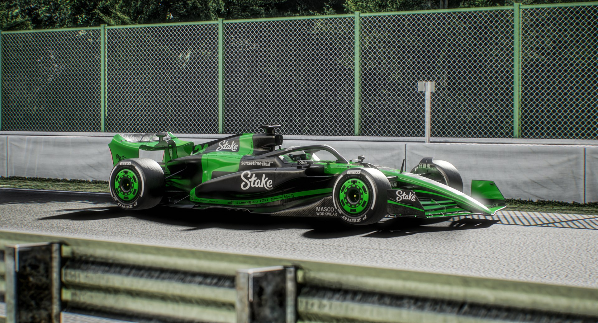 3D Stake F1 Team Sauber 2024 C44 Formula 1 Race Car Model - TurboSquid ...