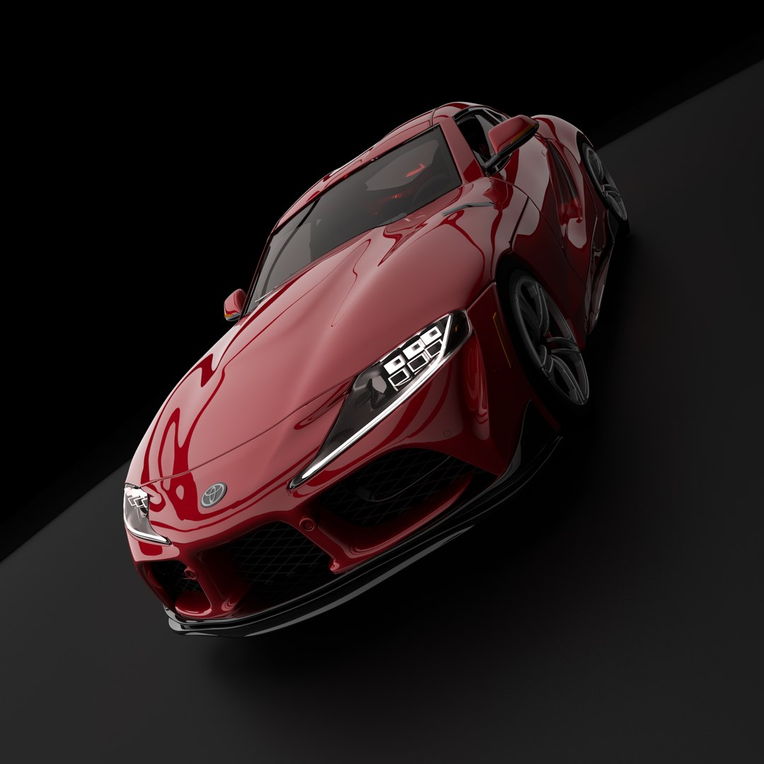 3D Model TOYOTA GR SUPRA A90 Blender - TurboSquid 1904121