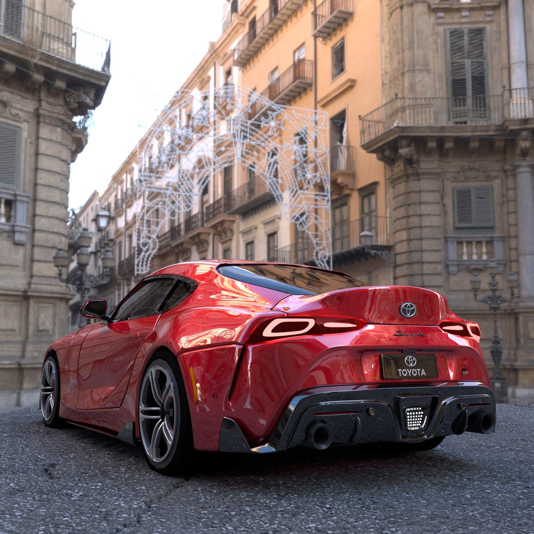 3D Model TOYOTA GR SUPRA A90 Blender - TurboSquid 1904121