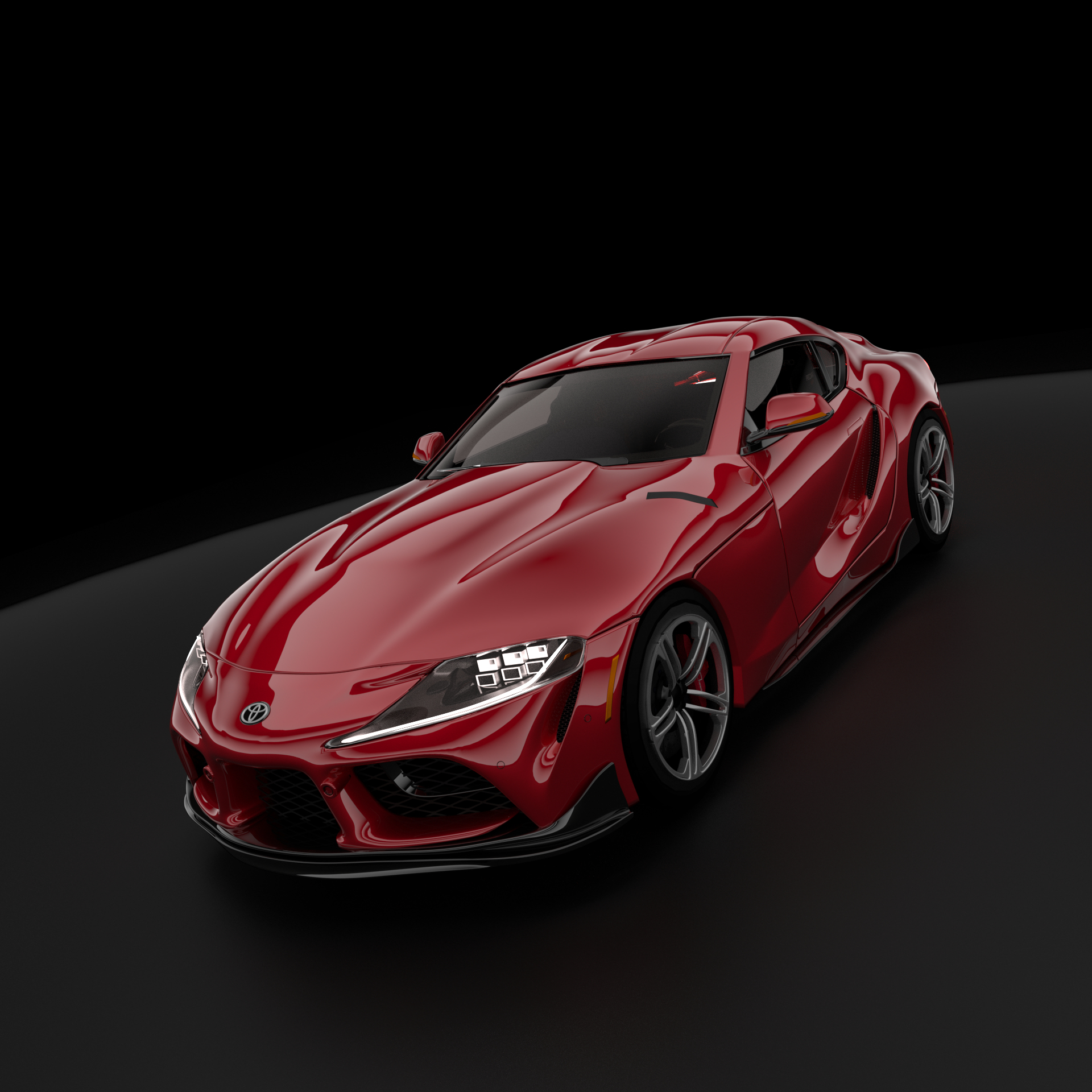 3D model TOYOTA GR SUPRA A90 Blender - TurboSquid 1904121