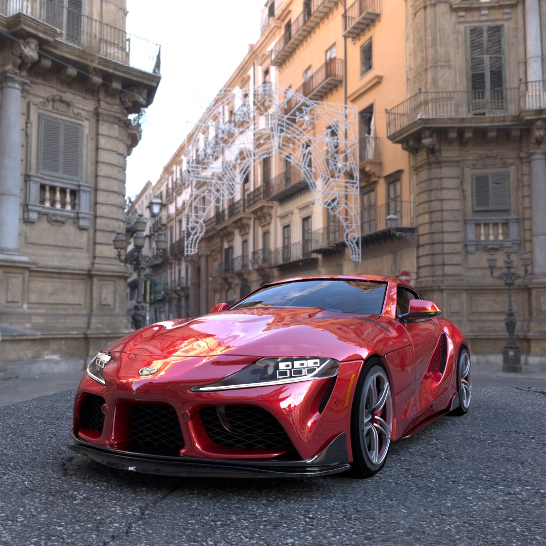 3D Model TOYOTA GR SUPRA A90 Blender - TurboSquid 1904121