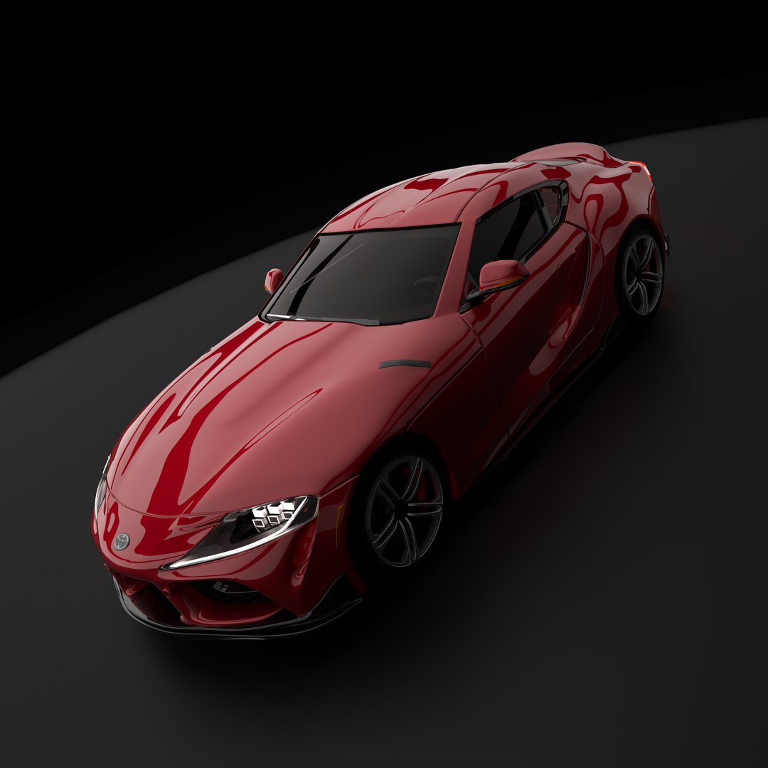 3D Model TOYOTA GR SUPRA A90 Blender - TurboSquid 1904121