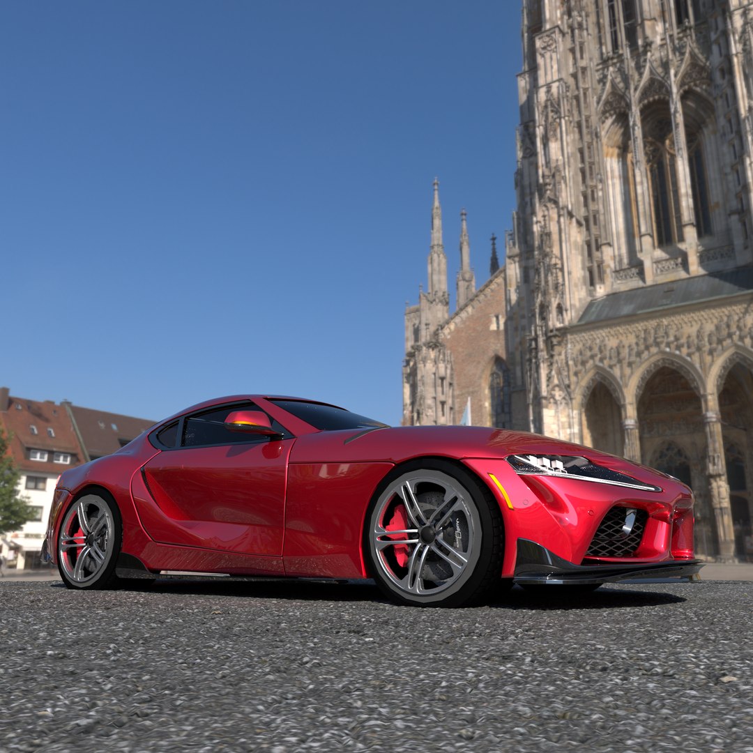 3D Model TOYOTA GR SUPRA A90 Blender - TurboSquid 1904121