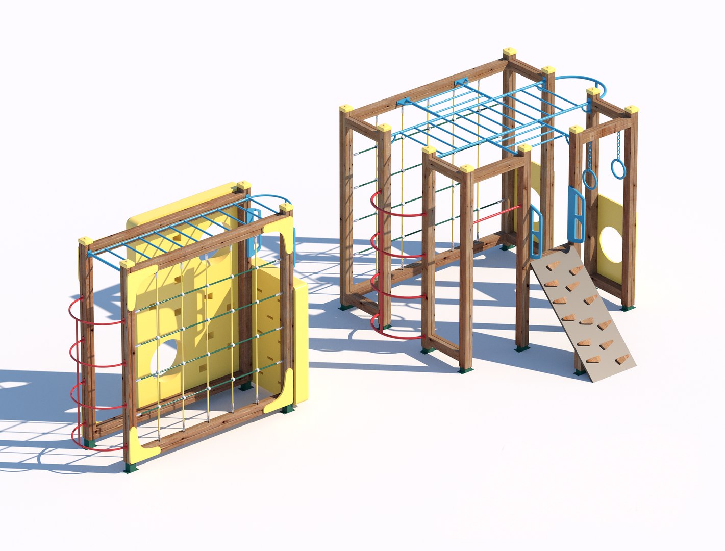 Children playground 3D model - TurboSquid 1636614