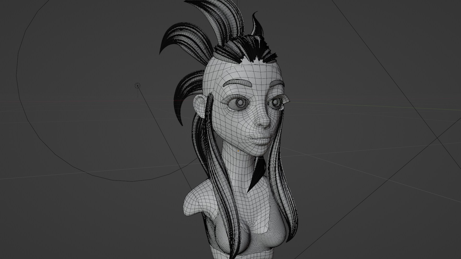 3D Female Bust Model - TurboSquid 1999545