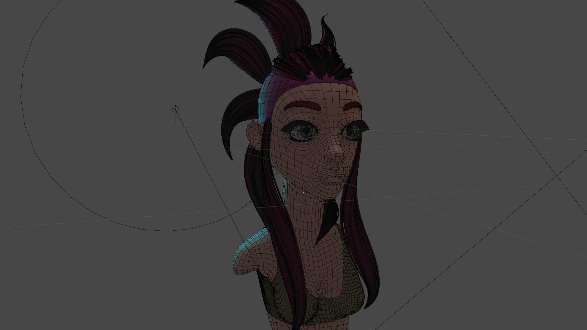3D Female Bust Model - TurboSquid 1999545