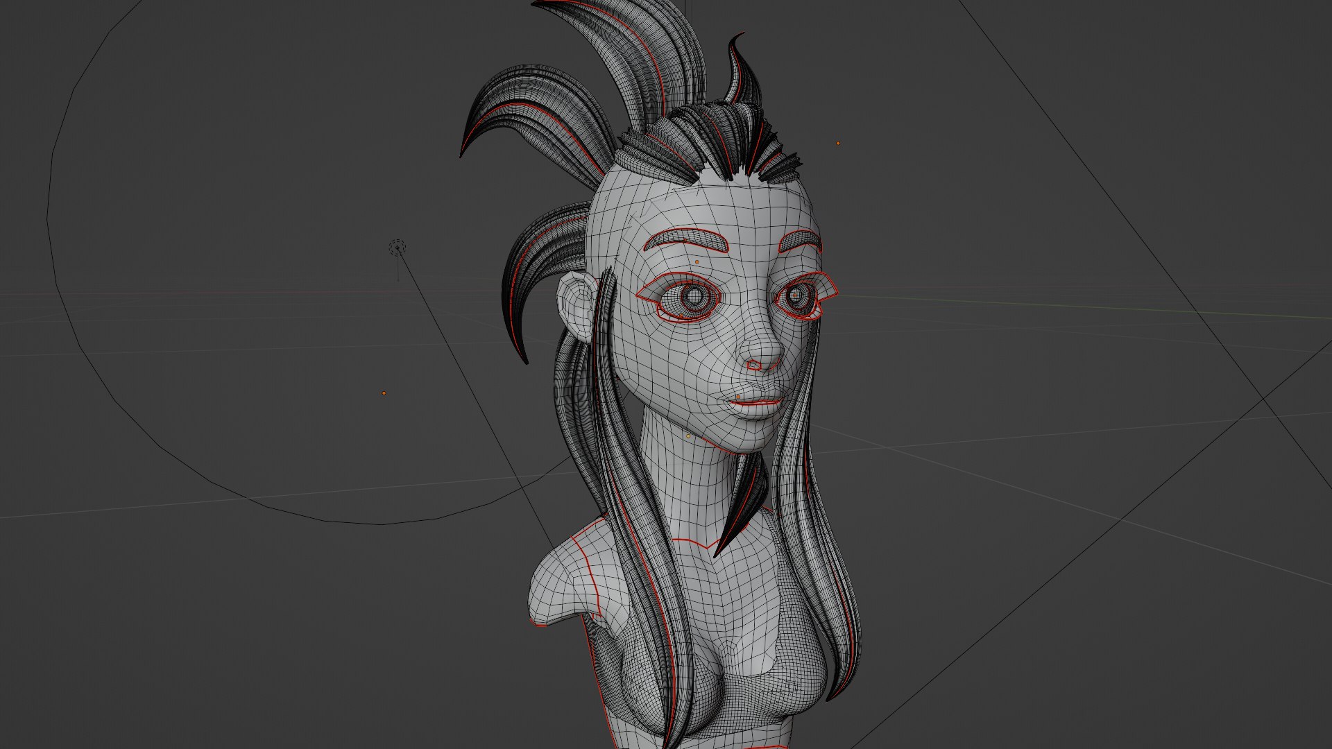 3D Female Bust Model - TurboSquid 1999545