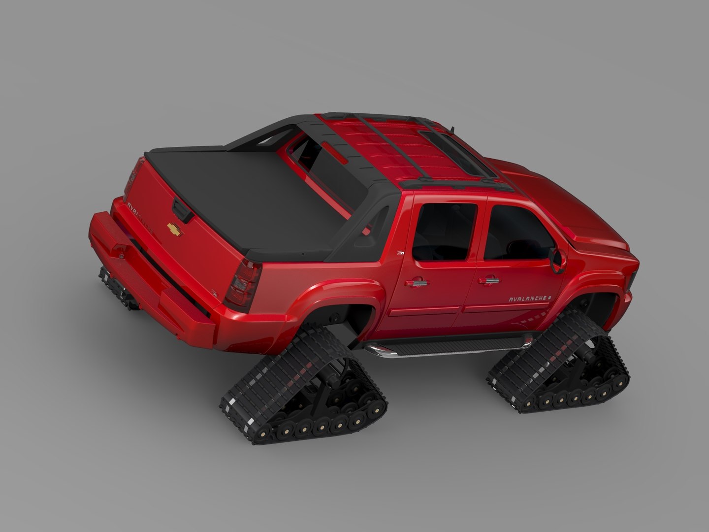 3d Chevrolet Avalanche Z71 Crawler Model