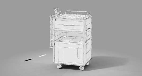 Table hospital 3D - TurboSquid 1691202