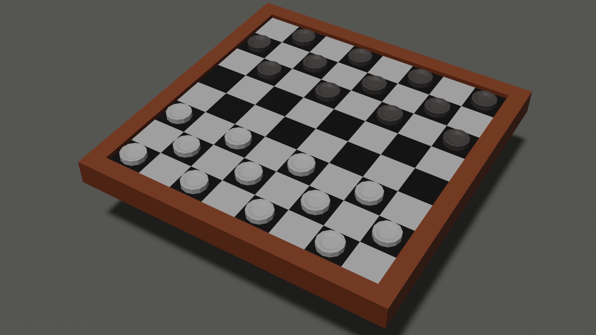 Free Checkers 3D Model - TurboSquid 2023218