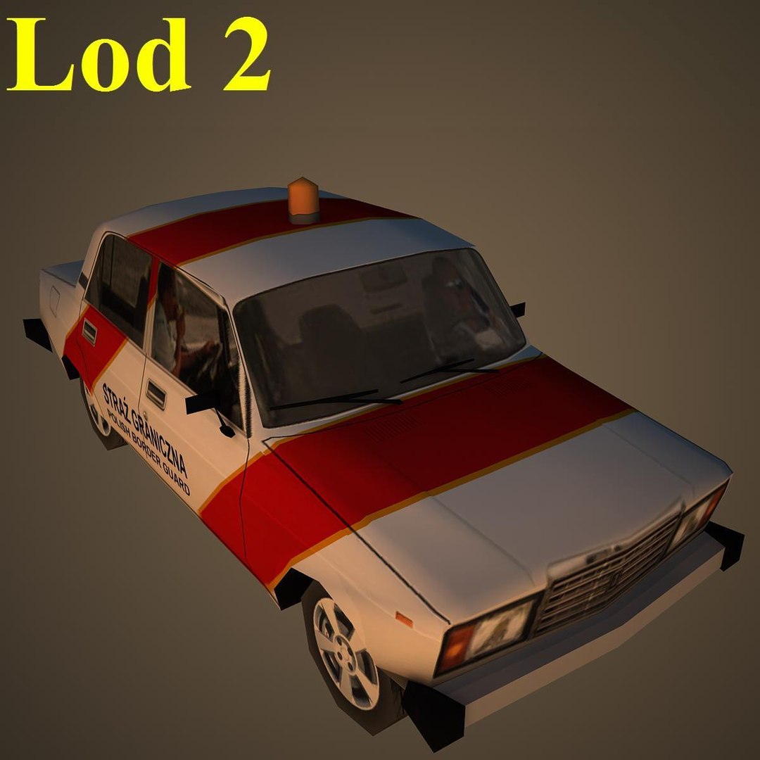 Classic Car Lada Bor 3D Model - TurboSquid 1150593