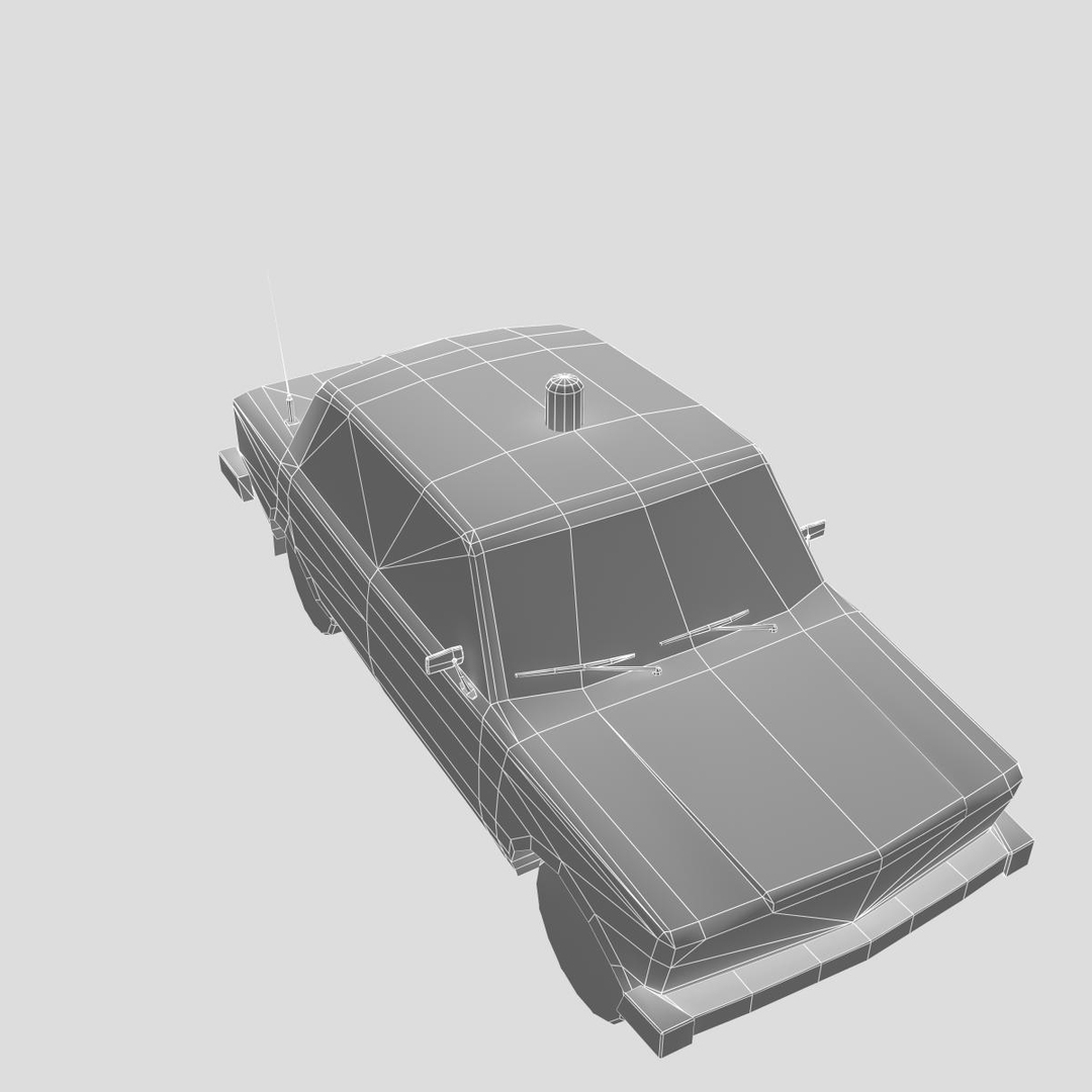 Classic Car Lada Bor 3D Model - TurboSquid 1150593