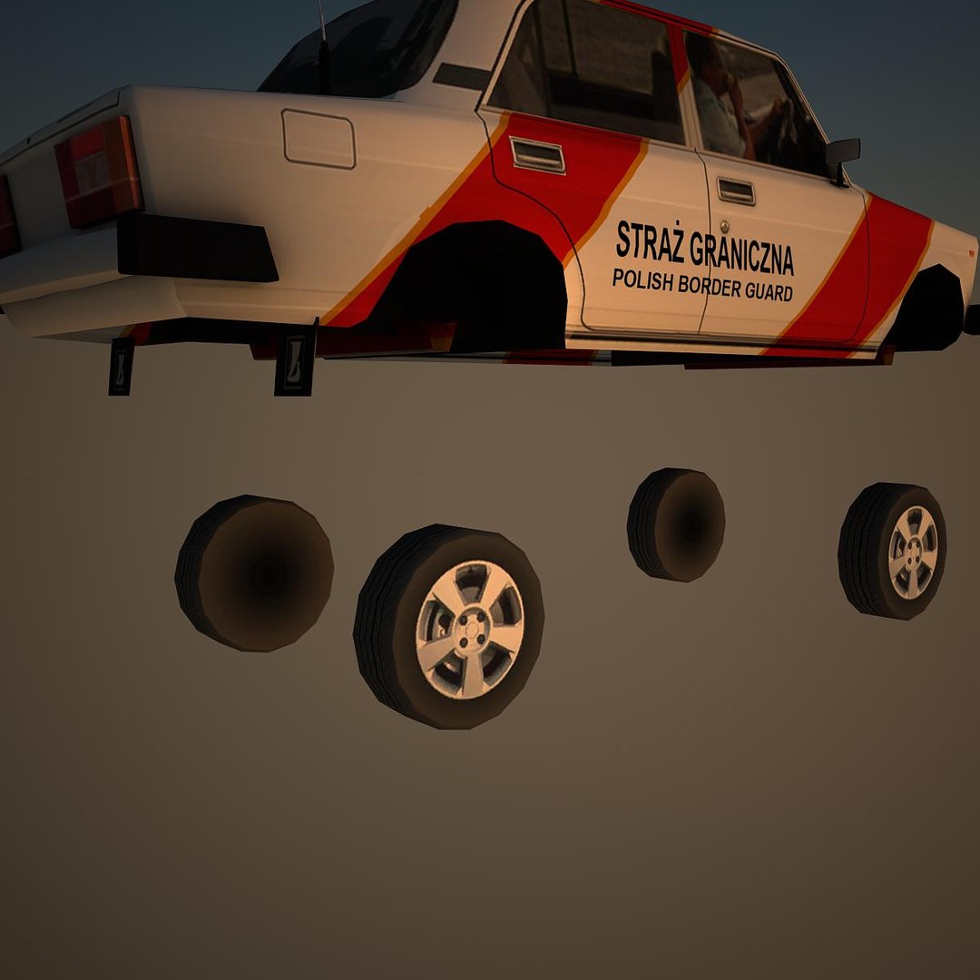 Classic Car Lada Bor 3D Model - TurboSquid 1150593