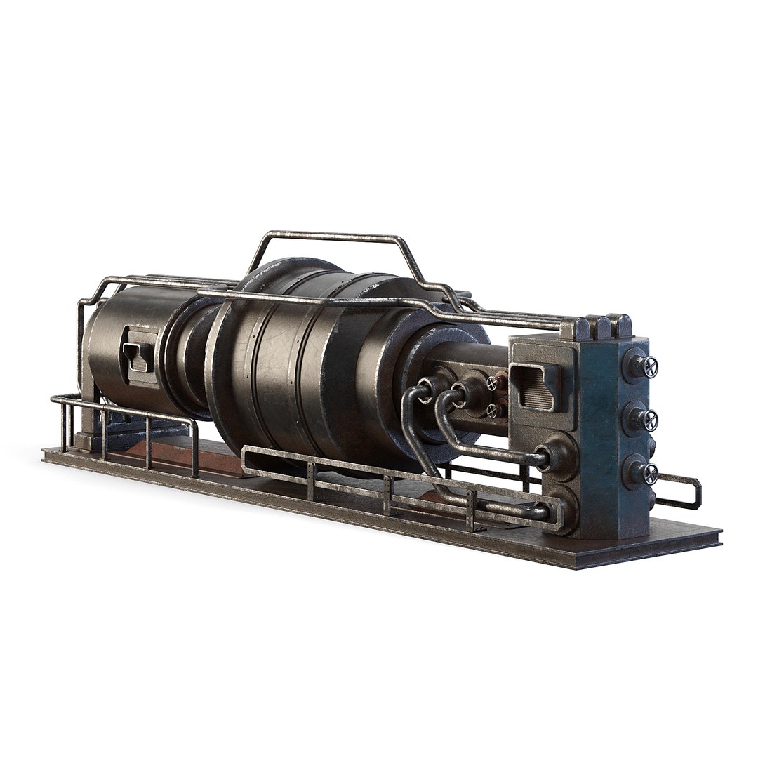 Factory Machine 3D - TurboSquid 2255576