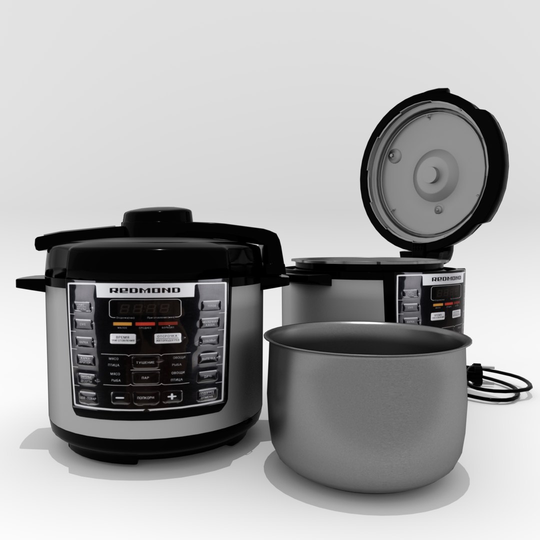 Free 3D Multicooker Model - TurboSquid 1209282