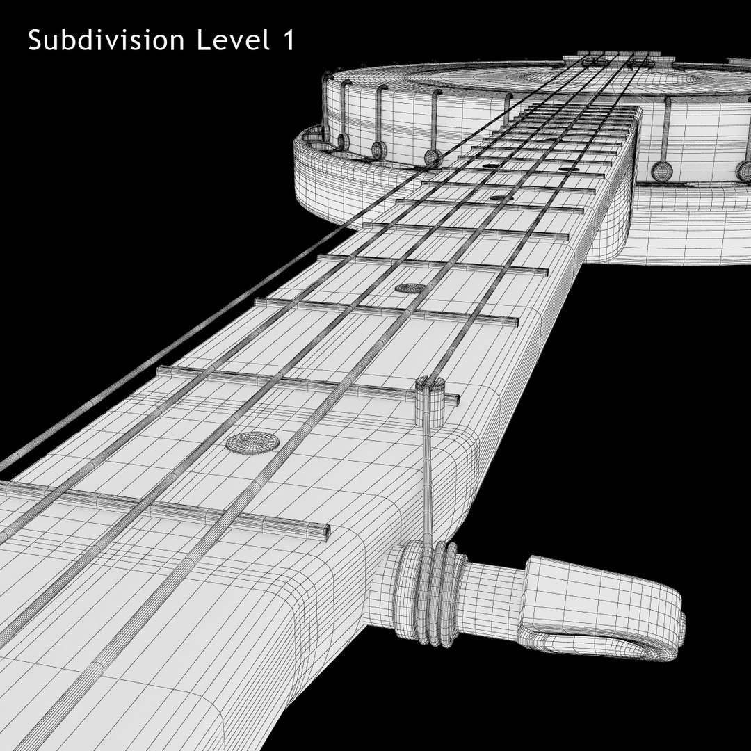 3d Model Of Banjo