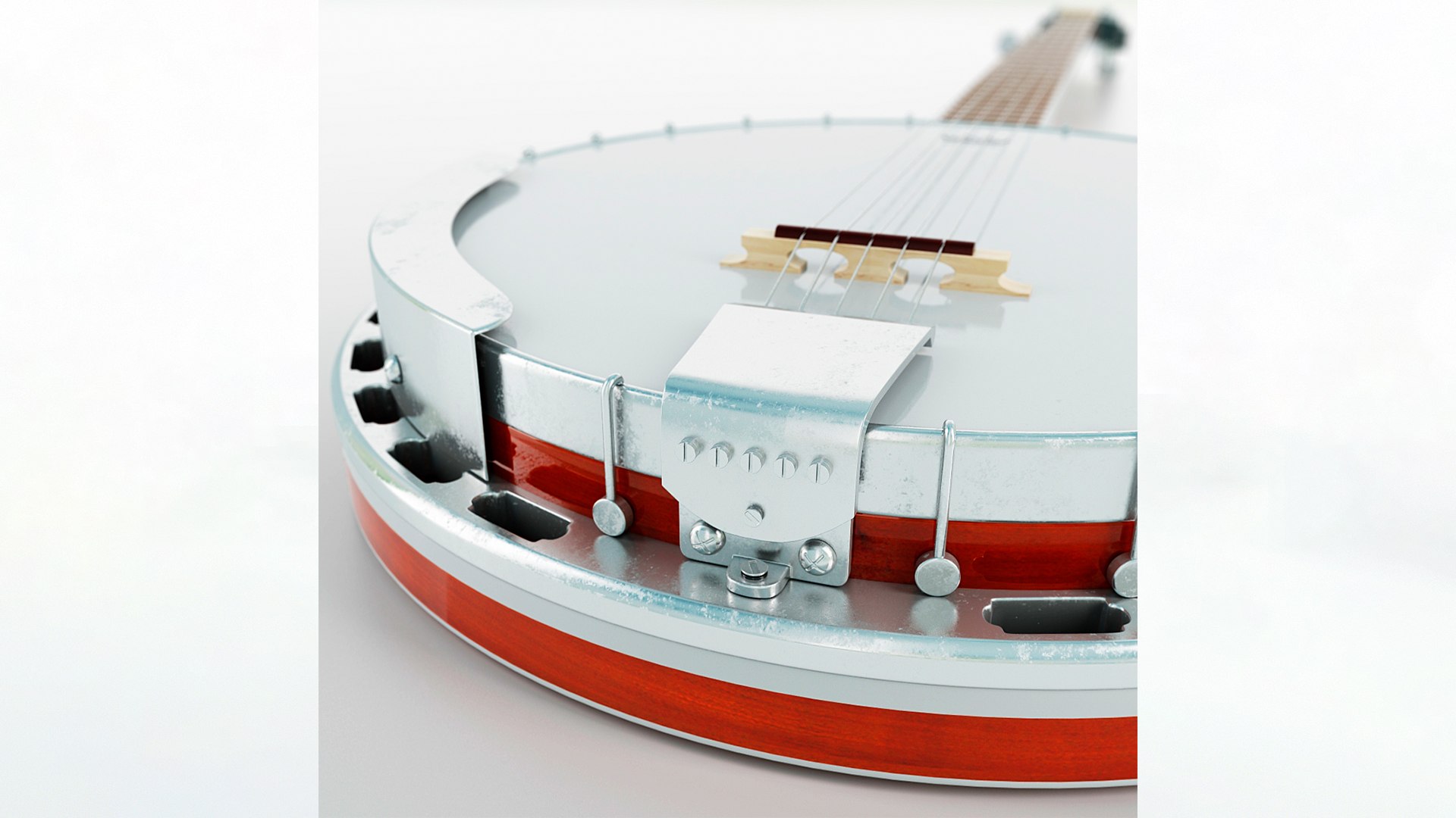 3d Model Of Banjo
