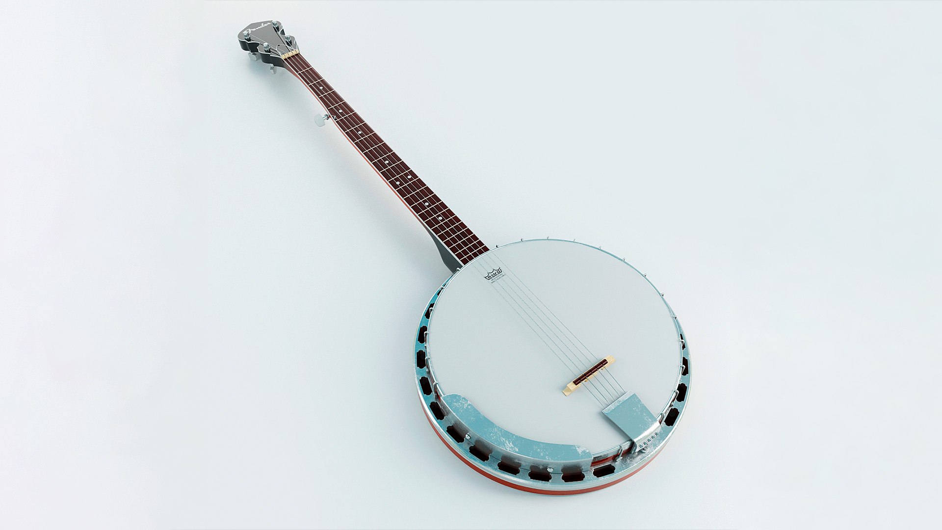 3d Model Of Banjo