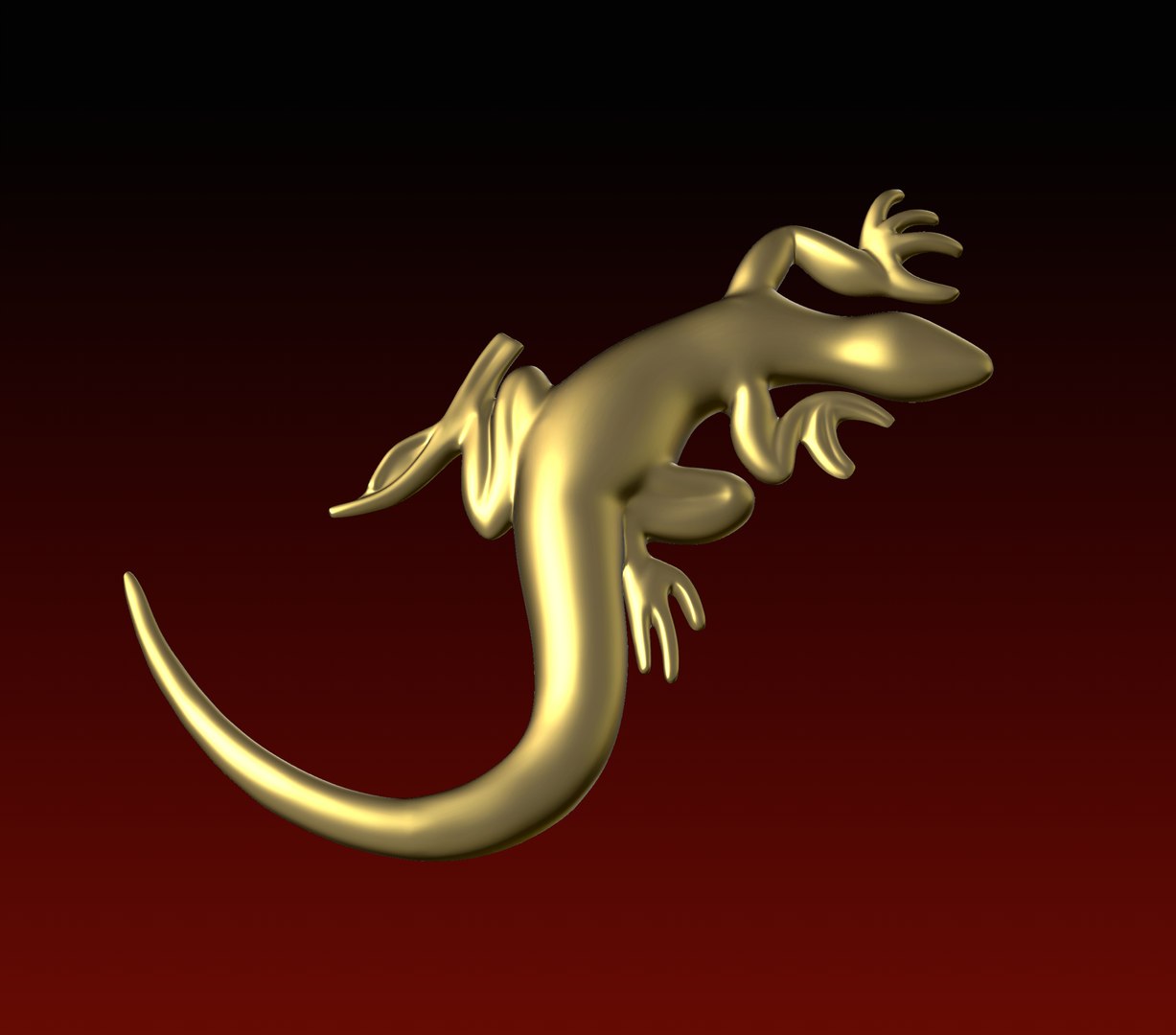 3D Lizard 3D print ready model - TurboSquid 1876560