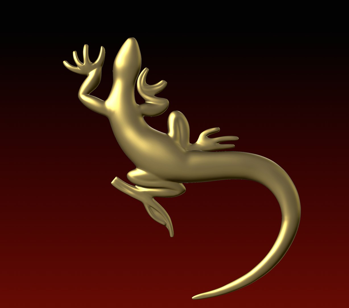3D Lizard 3D print ready model - TurboSquid 1876560