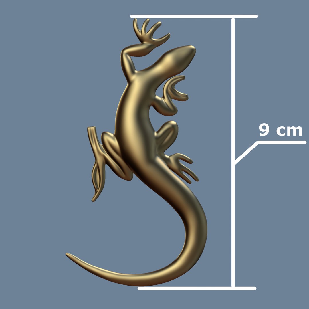 3D Lizard 3D print ready model - TurboSquid 1876560