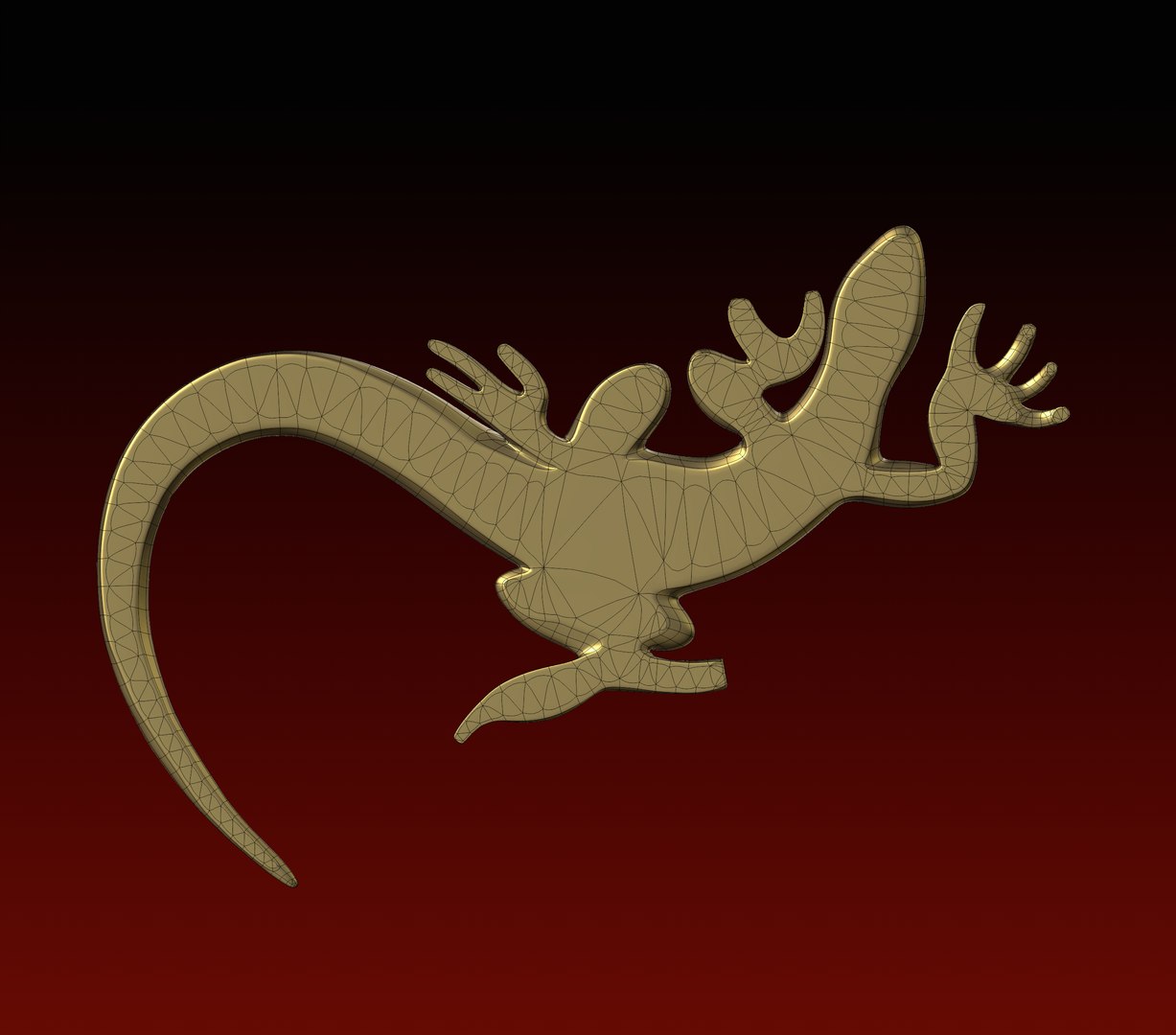3D Lizard 3D print ready model - TurboSquid 1876560