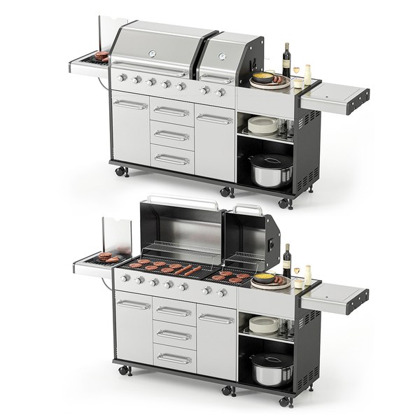 modelo 3d Barbecue 25 - TurboSquid 2036996