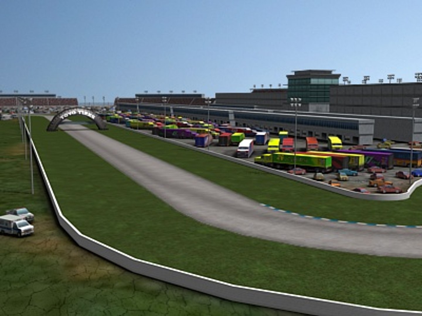 3d Indianapolis Road Course Indy Race Model