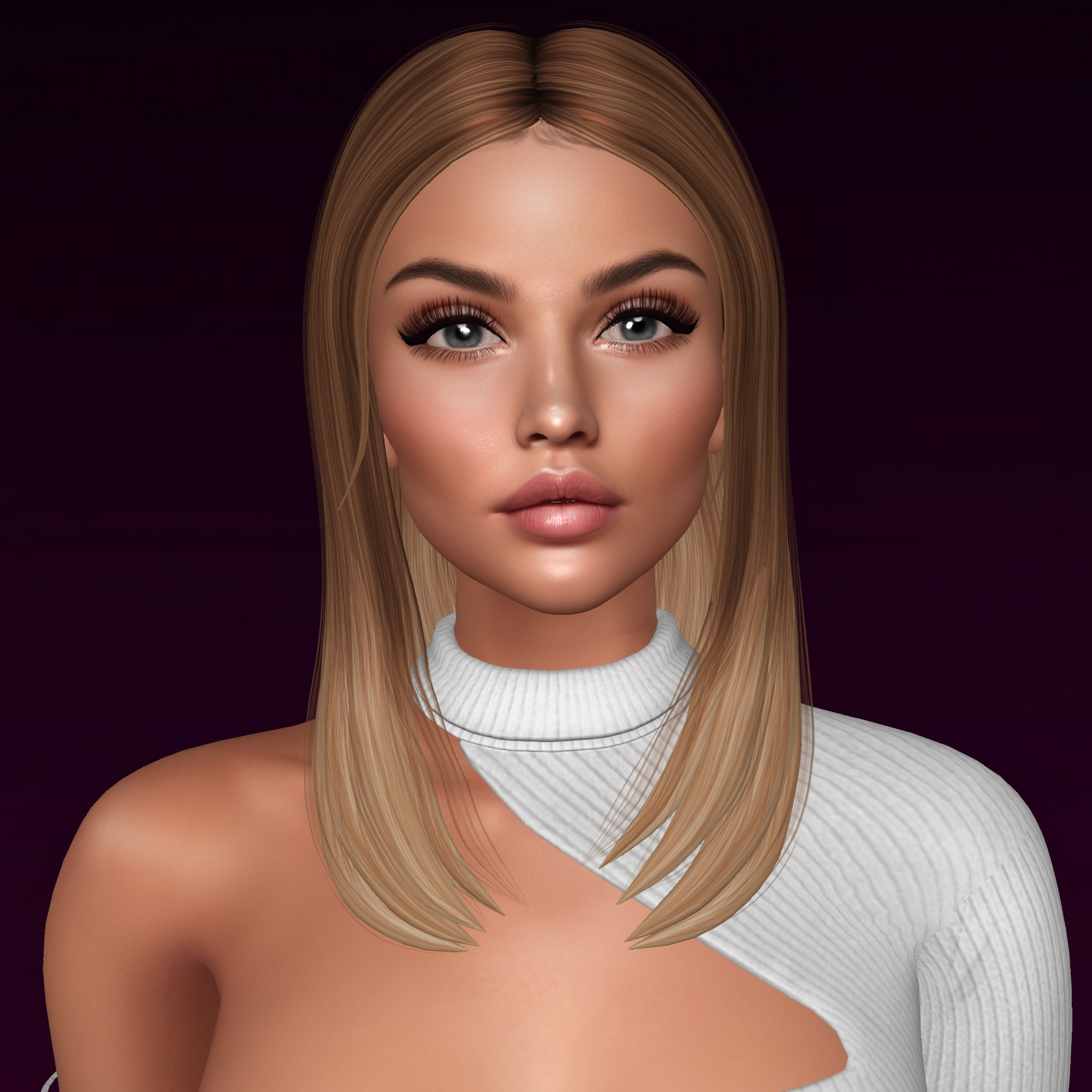 Hairstyle secondlife 3D - TurboSquid 1650396