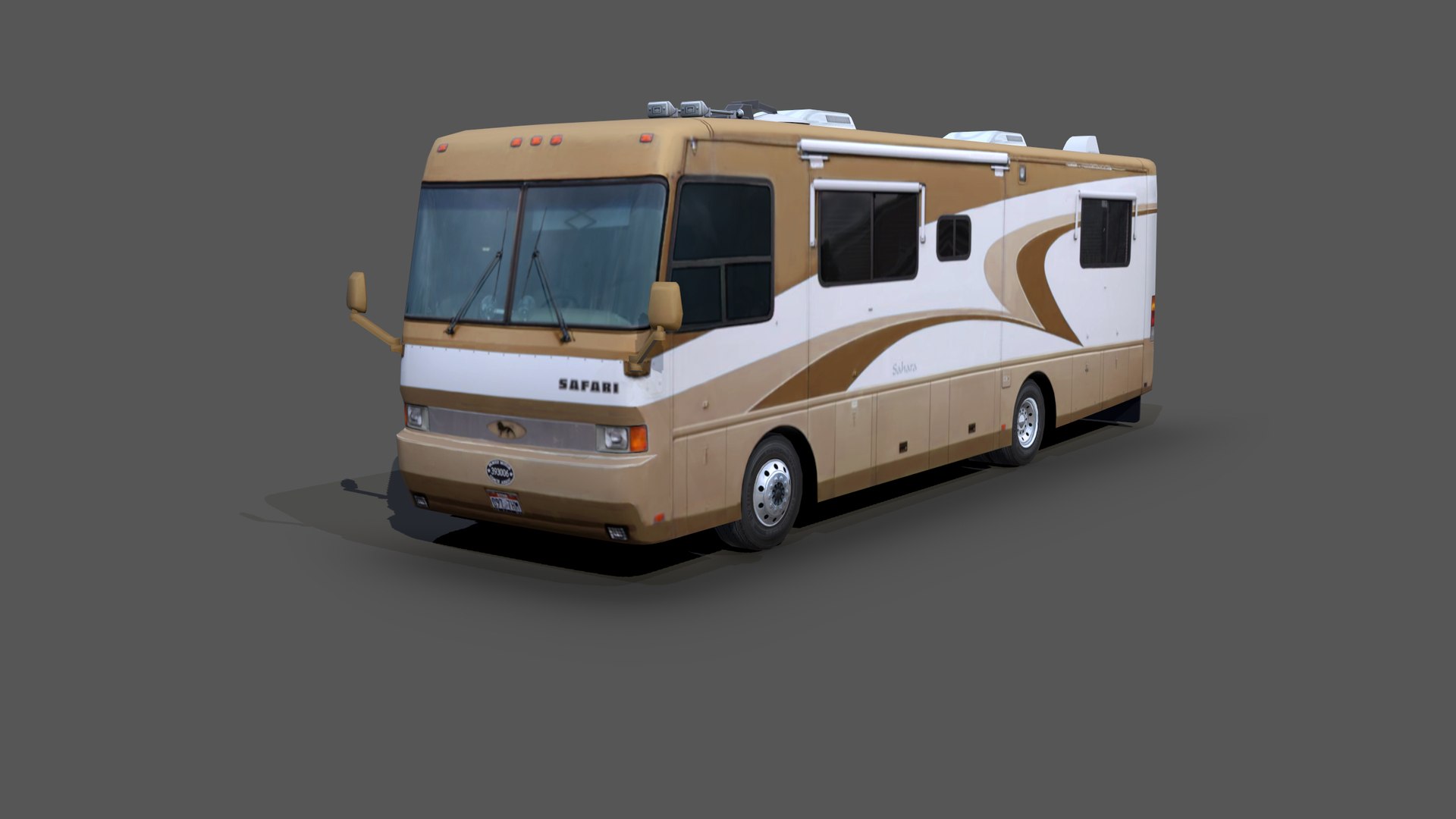 Safari Sahara RV 2000 3D - TurboSquid 1789705