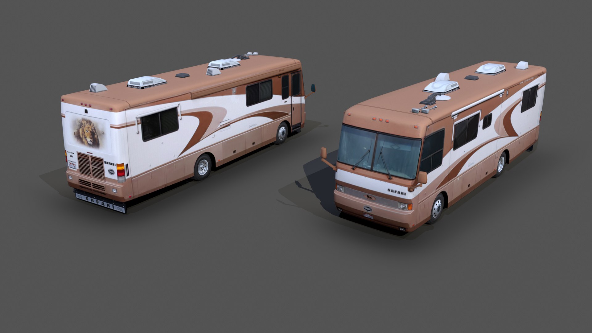Safari Sahara RV 2000 3D - TurboSquid 1789705