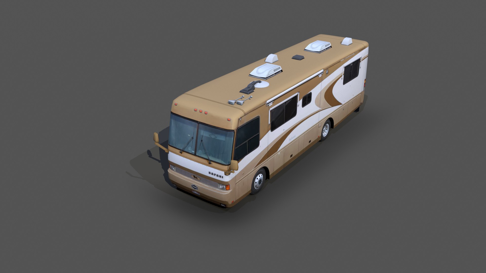 Safari Sahara RV 2000 3D - TurboSquid 1789705