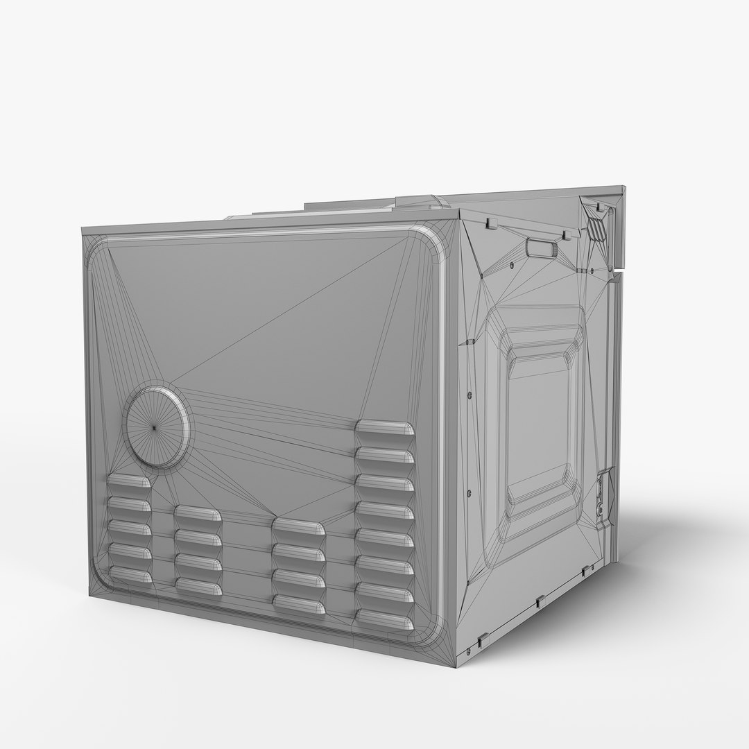 3D Hansa BOEI 68112 Oven Model - TurboSquid 2167867