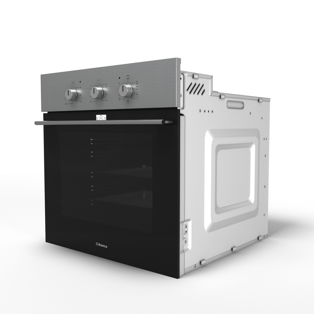 3D Hansa BOEI 68112 Oven Model - TurboSquid 2167867