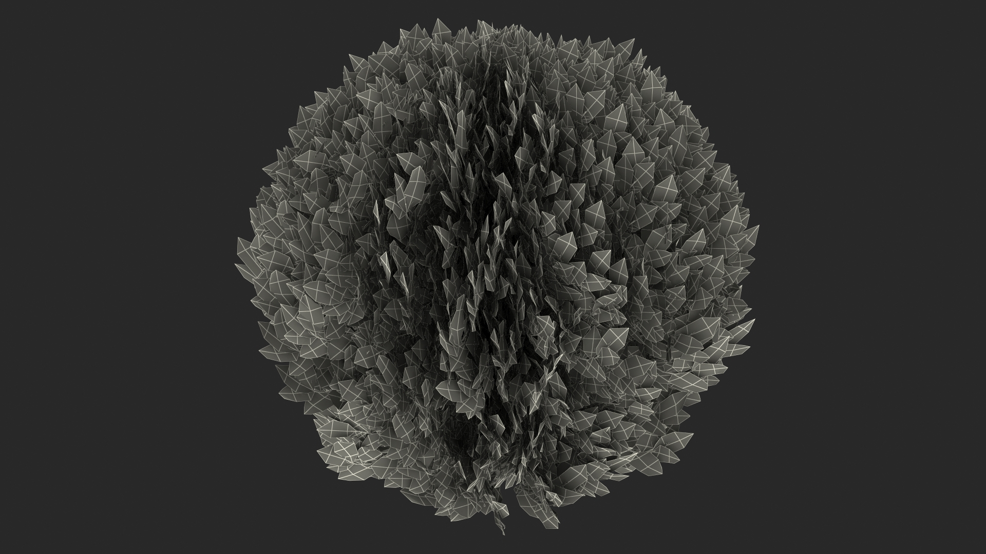 Platycladus Spherical Shrub Model - TurboSquid 1789488