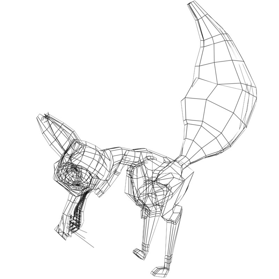 squirrel animation 3d max