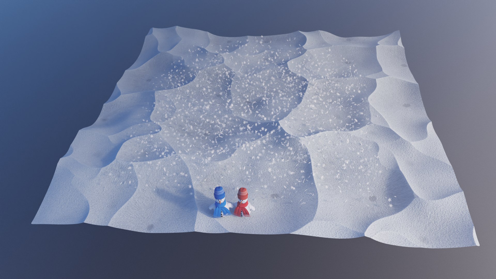 Winter Scene 3D Model - TurboSquid 1655083