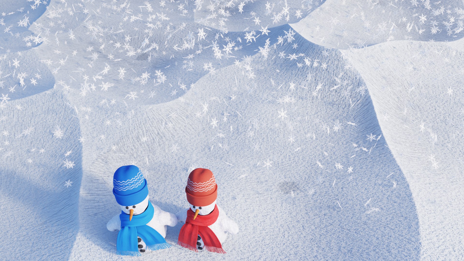 Winter Scene 3D Model - TurboSquid 1655083