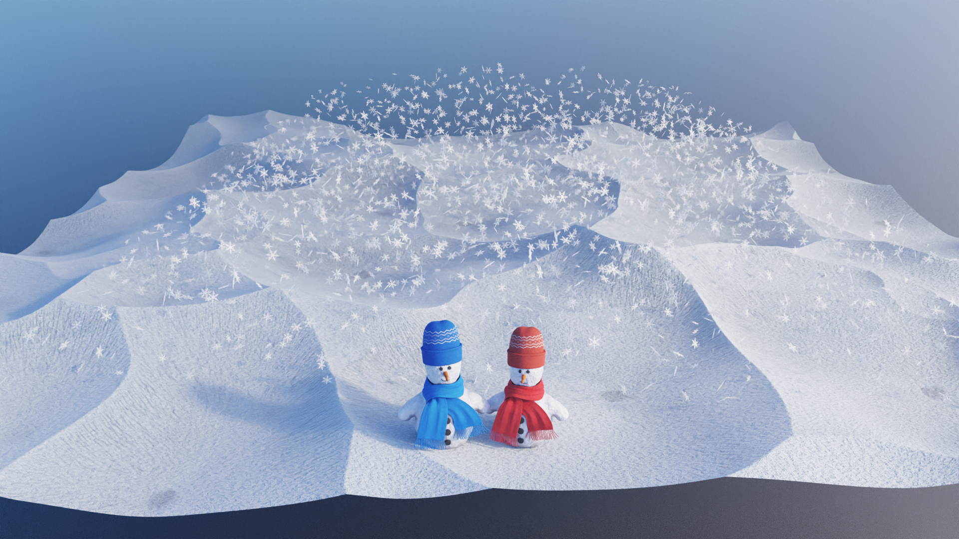 Winter Scene 3D Model - TurboSquid 1655083