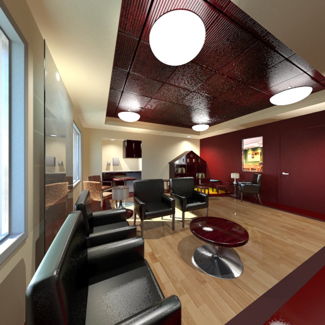 3d Doctors Waiting Room