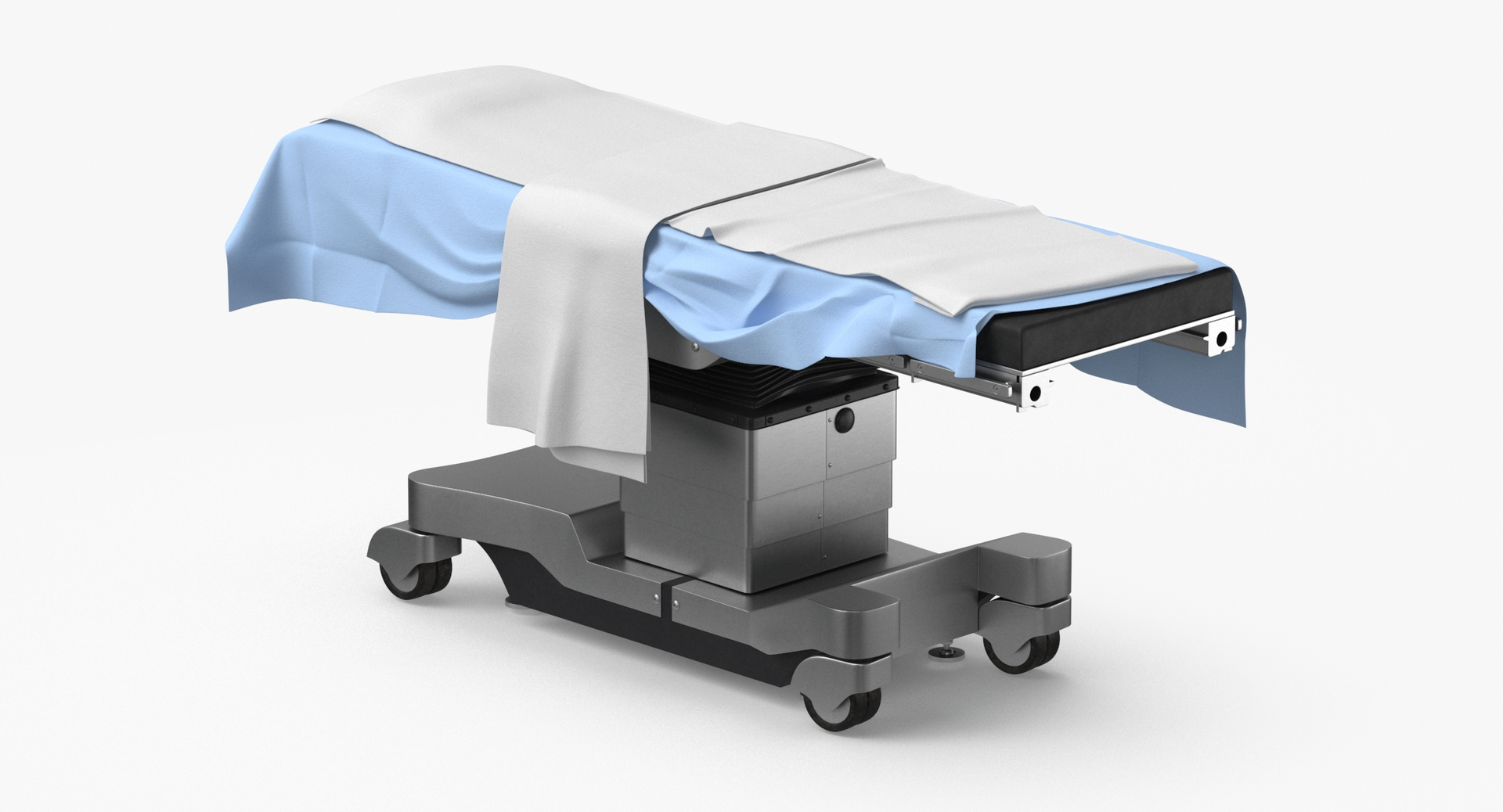 Operating Bed Dressed And Empty Model - TurboSquid 1925442