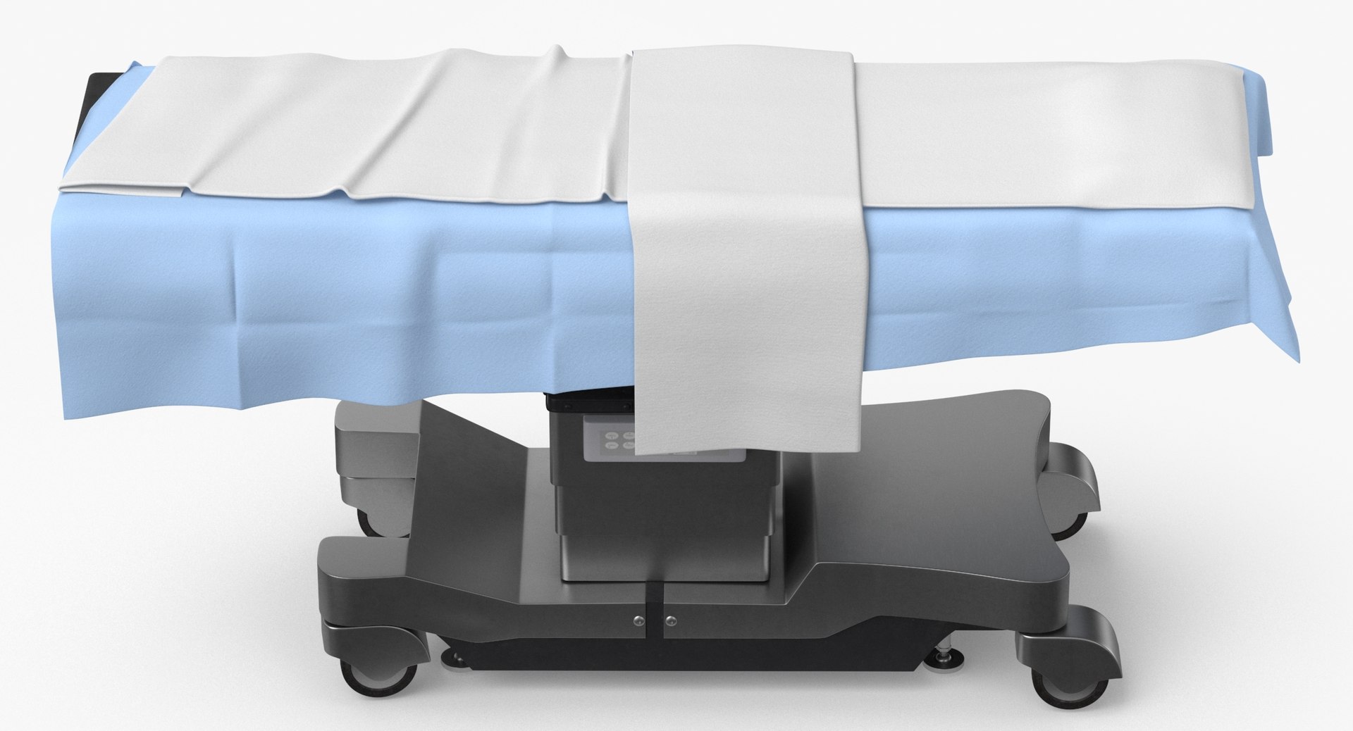 Operating Bed Dressed And Empty Model - TurboSquid 1925442