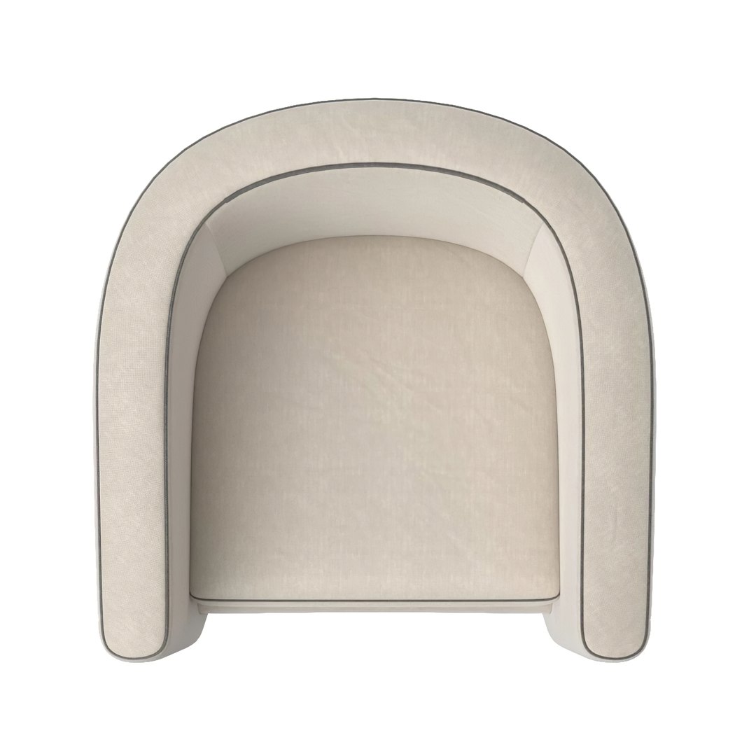 3D Cloe Lounge Chair S-7418-01 Model - TurboSquid 1961550